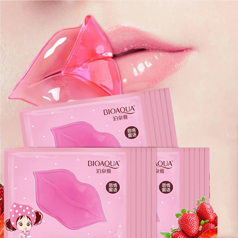 5pc-Crystal-Collagen-Lip-Plumper-Mask-Honey-Essence-Lip-Mask-Pads ...