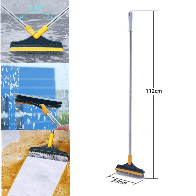 Household-Rubber-Broom-Hand-Push-Sweeper-Magic-Broom-Floor-Wiper ...