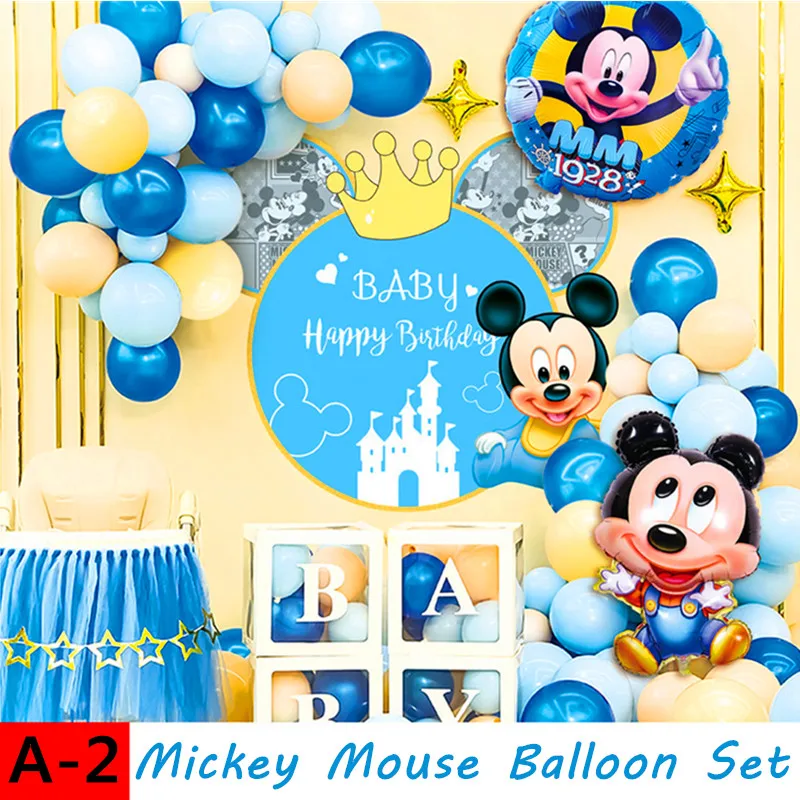 Blue Mickey Baby Shower Blue Mickey Mouse Baby Shower Decorations