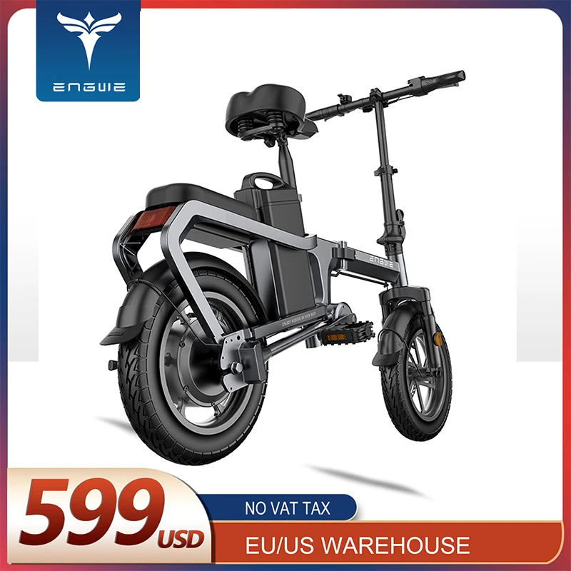 New Chainless Electric Bike 14inch Mini Electric Bicycle 48v15a City ...
