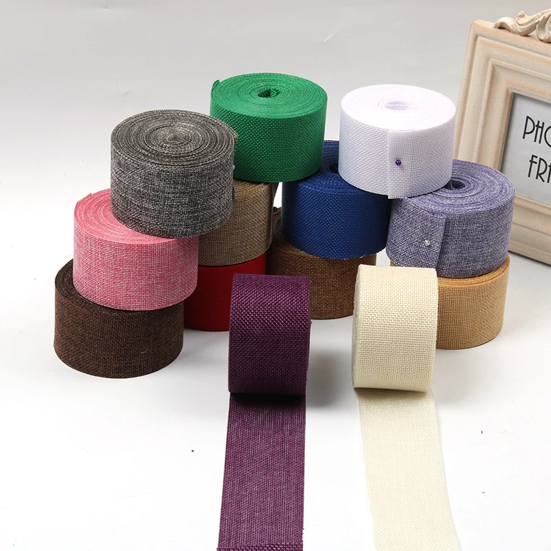 1-10meter Hemp Ribbon Jute Burlap Diy Festival Decor Party Crafts ...