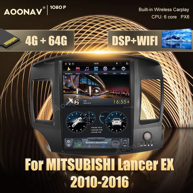 2 din Android car GPS radio multimedia player For MITSUBISHI Lancer EX ...