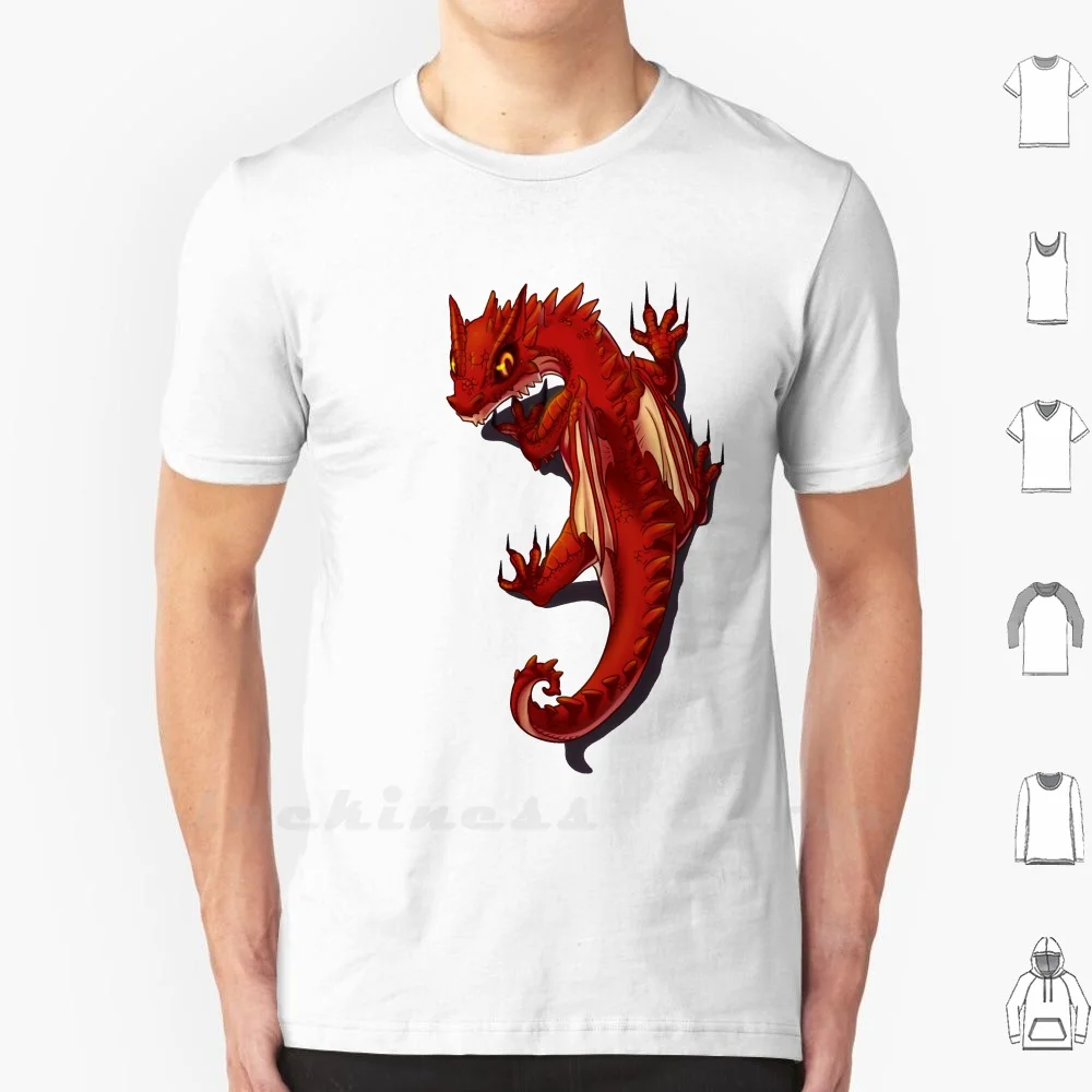Clingy T Shirt Big Size 100% Cotton Baby Dragon Baby Dragon Fantasy ...