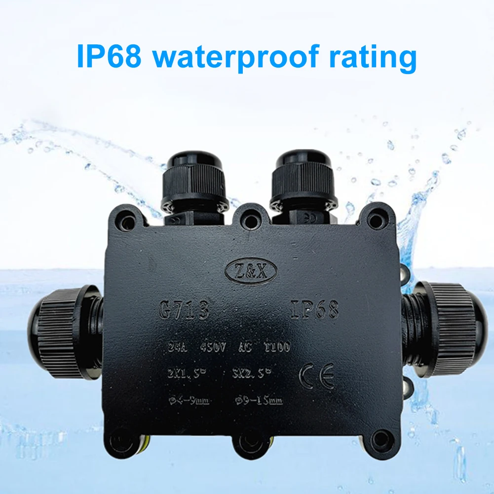 IP68-Waterproof-Junction-Box-Electrical-2-3-4-5-6-Way-Enclosure-Block ...