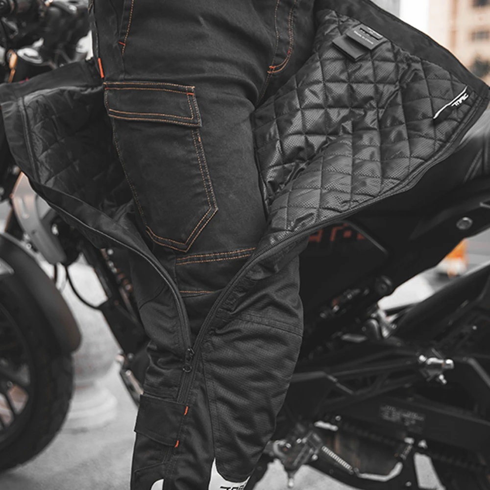 Motorcycle Pants Quick Take off Winter Waterproof Moto Motorbike Pants ...