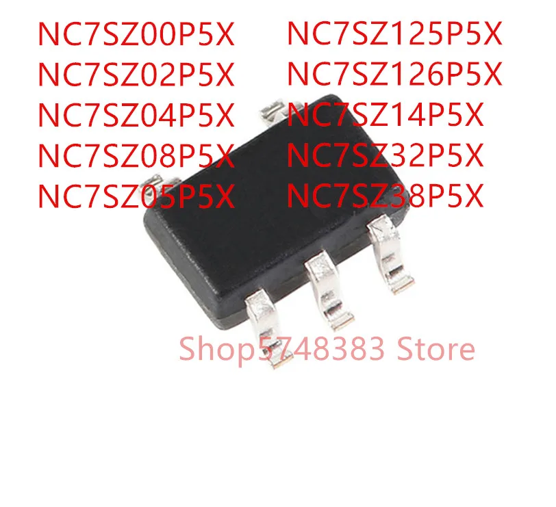 50 개 NC7SZ00P5X NC7SZ02P5X NC7SZ04P5X NC7SZ08P5X, NC7SZ05P5X ...