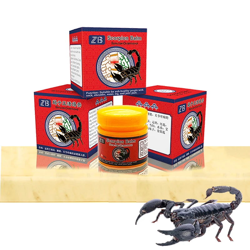 3PCS-Scorpion-Venom-Analgesic-Cream-Muscle-Knee-Back-Pain-Neuralgia ...