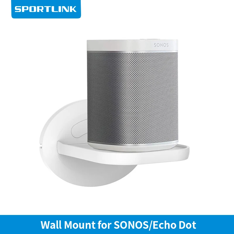 SPORTLINK Wall Mount Bracket Shelf Holder Stand for Alexa Echo Dot 3rd ...