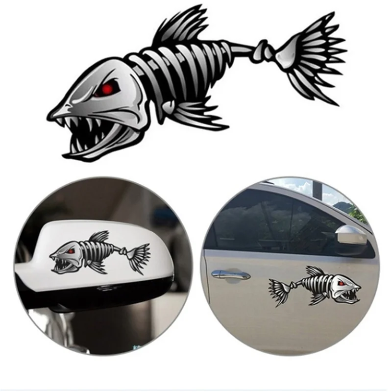 1 Pair 3D Car Sticker Waterproof Cartoon Animals Window Body Decal ...