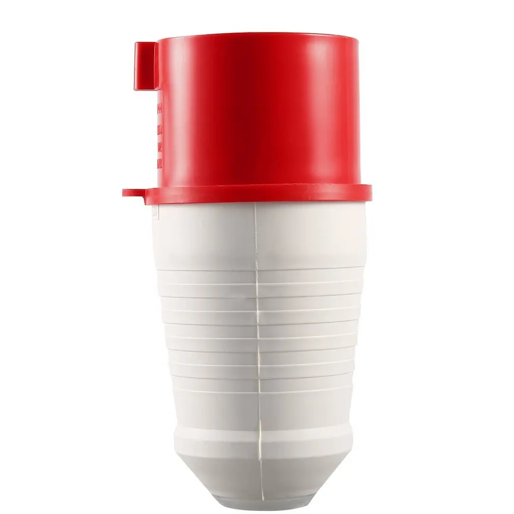 Red 415V 32 Amp 5pin Industrial Plug & Wall Socket Waterproof IP44 Plug ...