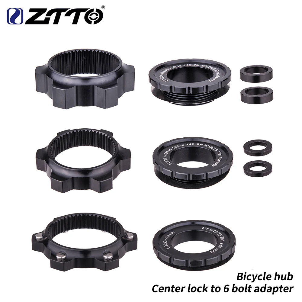 ZTTO-Bicycle-Hub-Center-Lock-Adapter-to-6-Bolt-Disc-Brake-Boost-Hub ...