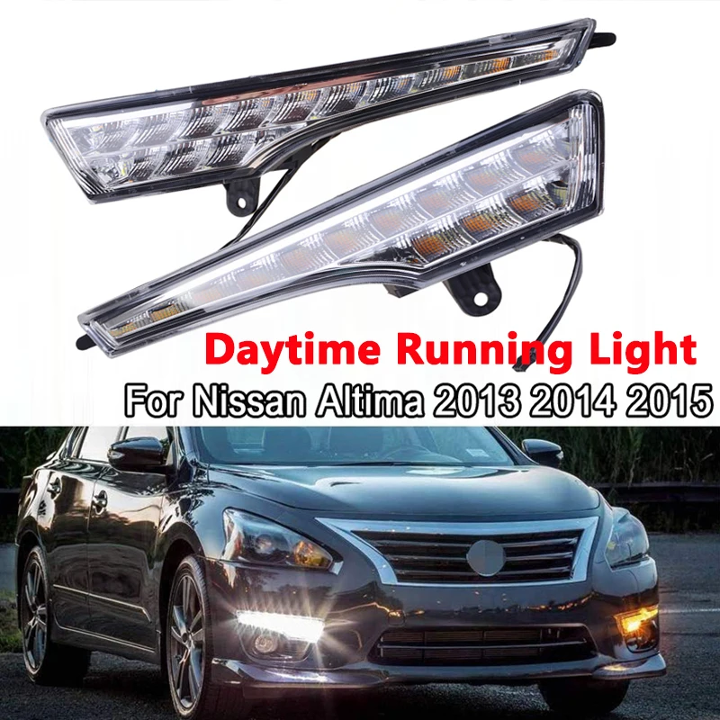Rhyming-Car-Daytime-Running-Light-DRL-With-Turn-Signal-Fog-Lamp ...