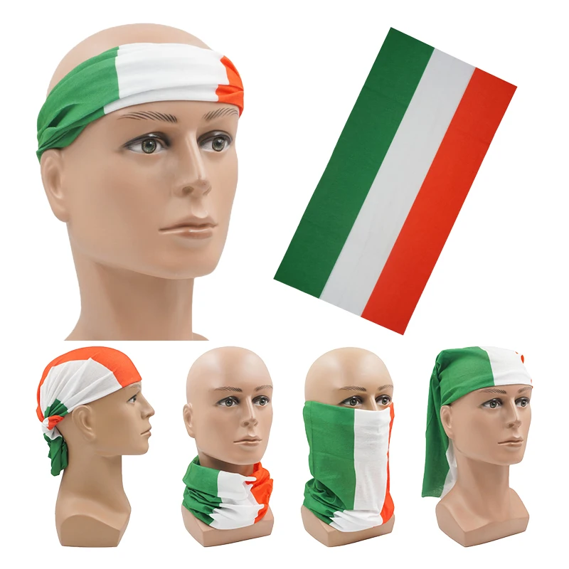 Italy-Flag-Headwear-Classic-Design-Tube-Bandana-Casual-Italian ...