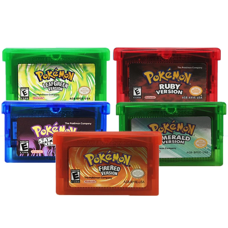 Pokemon Fire Red Cartridge