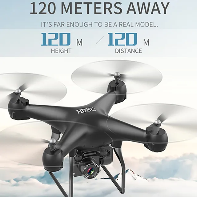 H12 Gps Aerial Photography Professional Drone 4k Hd Camera Wifi Fpv ...