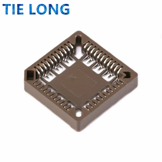 10PCS PLCC IC socket PLCC32 PLCC44 SMD DIP 32/44 Pin PLCC Socket adapter