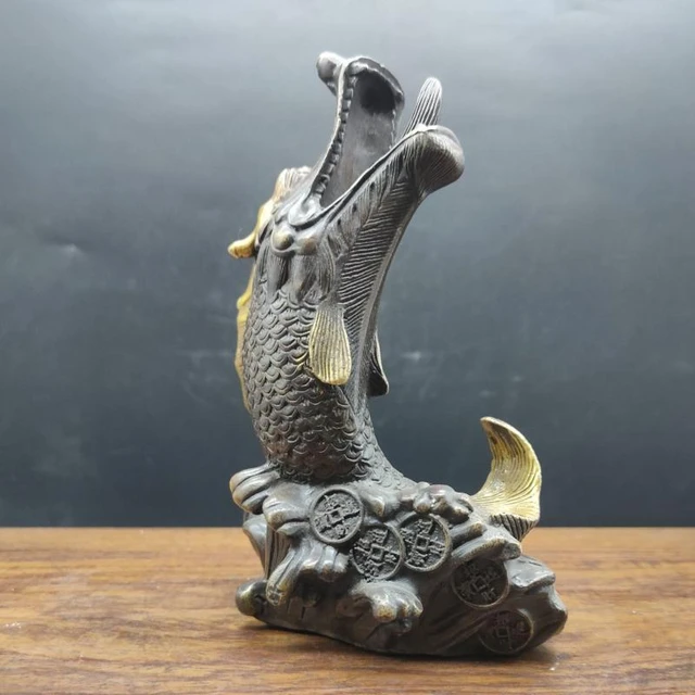 Chinese Dragon Head Sculpture