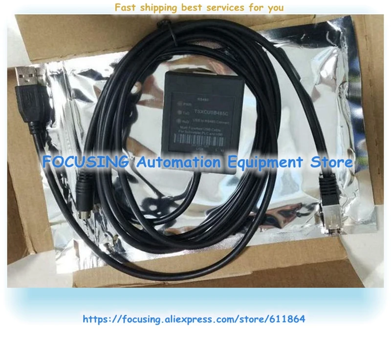 TSXCUSB485C SB Interface PLC Multi function Programming Cable Master ...