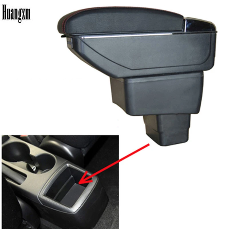 For Mazda 2/mazda2/demio Armrest Car Centre Console Storage Box ...
