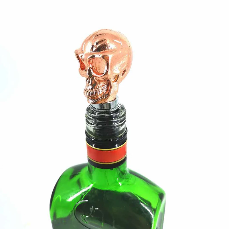 Absinthe Skull Bottle