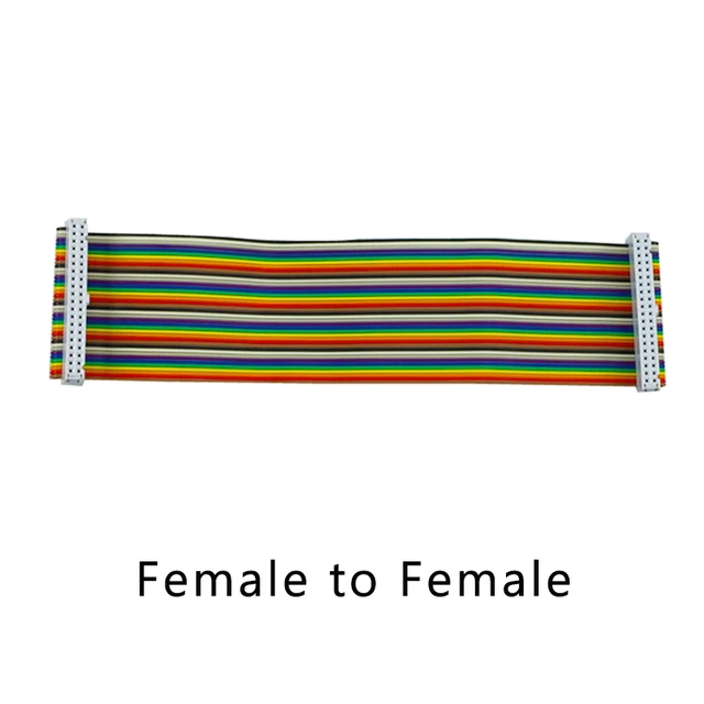 40 pin GPIO Cable Optional Male to Female or Female to Female GPIO ...