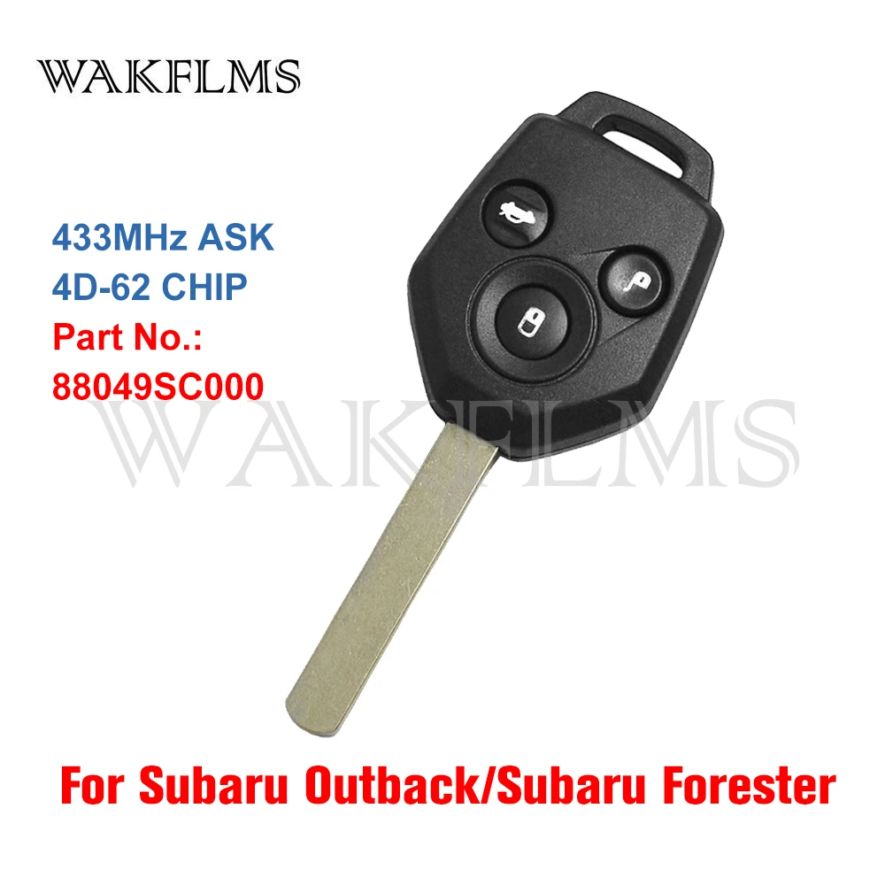 For-Subaru-Forester-Outback-Legacy-2008-2009-2010-2012-2013-2014-433MHz ...