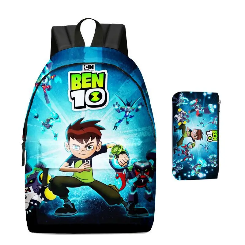 2021 New Ben 10 School Bags Backpacks Ben 10 toys Anime Figures Kids ...