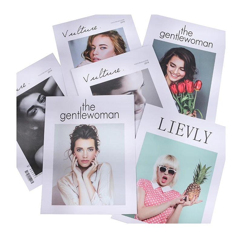12-pcs-lot-A4-Paper-Card-Beauty-Magazine-Cardboard-INS-Photography ...
