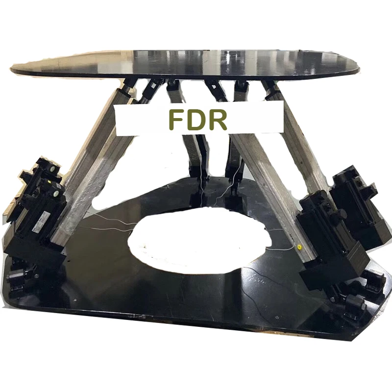 6DOF (Degree of Freedom) Motion Simulating Platform Hexapod Platform ...