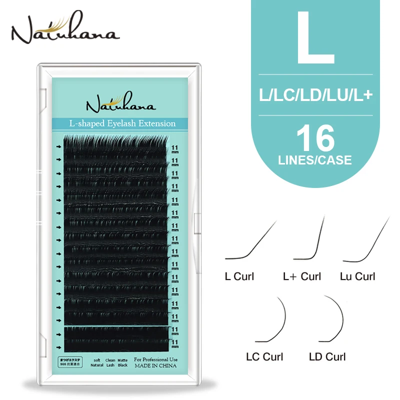 NATUHANA-Matte-Black-Individual-L-L-LC-LD-LU-M-N-Curl-Eyelashes ...