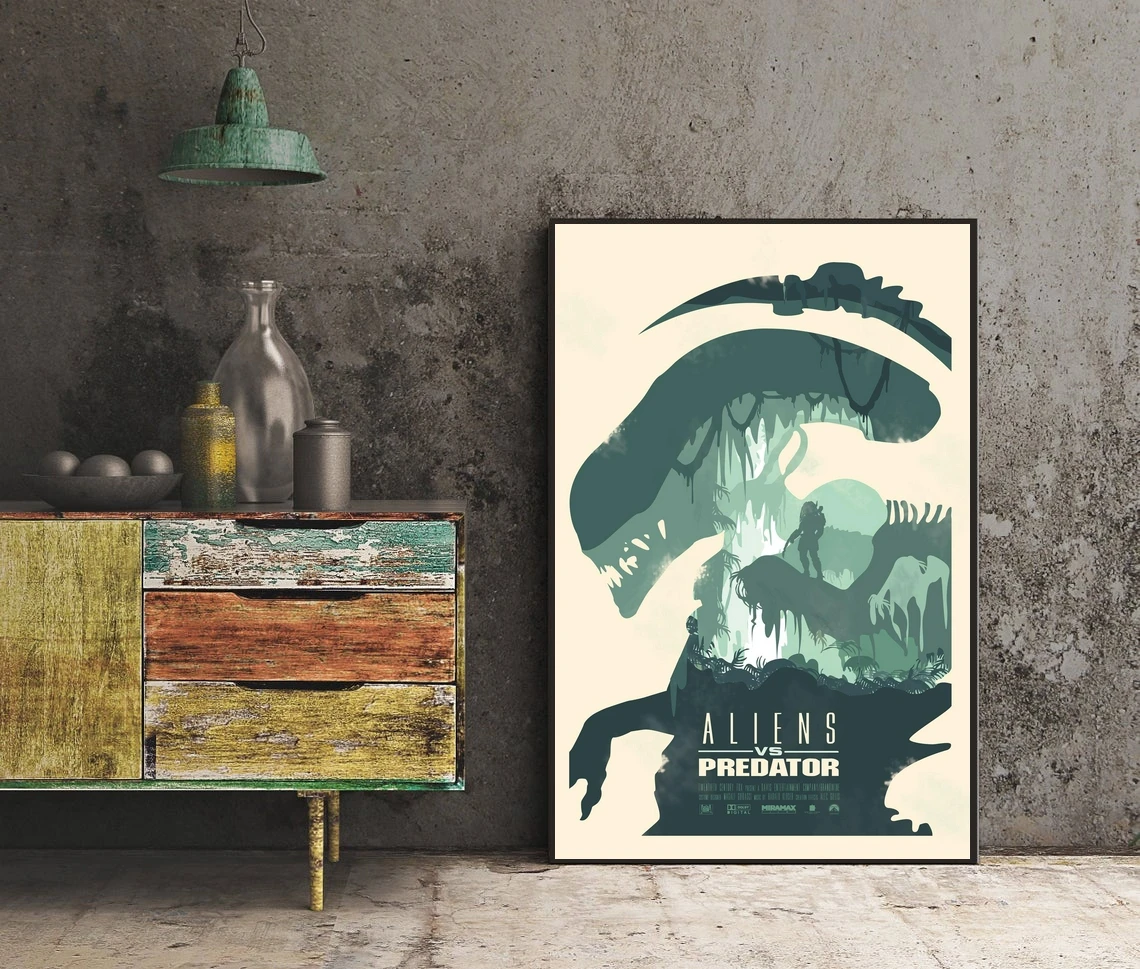Aliens Minimalist Poster