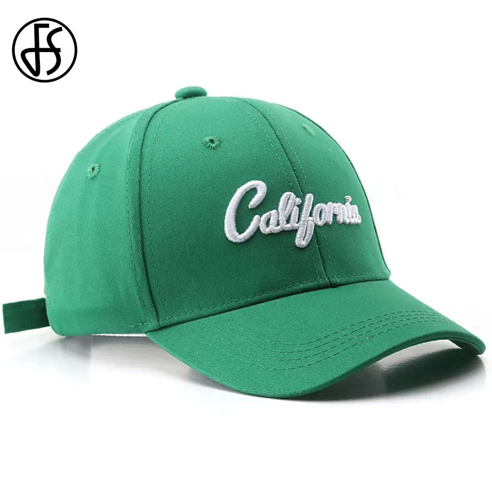 FS Trendy Beige Green Women Baseball Cap Letter Embroidery Trucker Hats ...