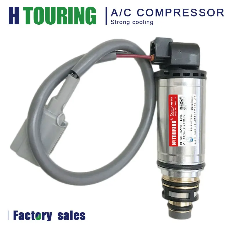 VCS14EC AC Air Conditioning Electric Compressor Electronic Solenoid ...