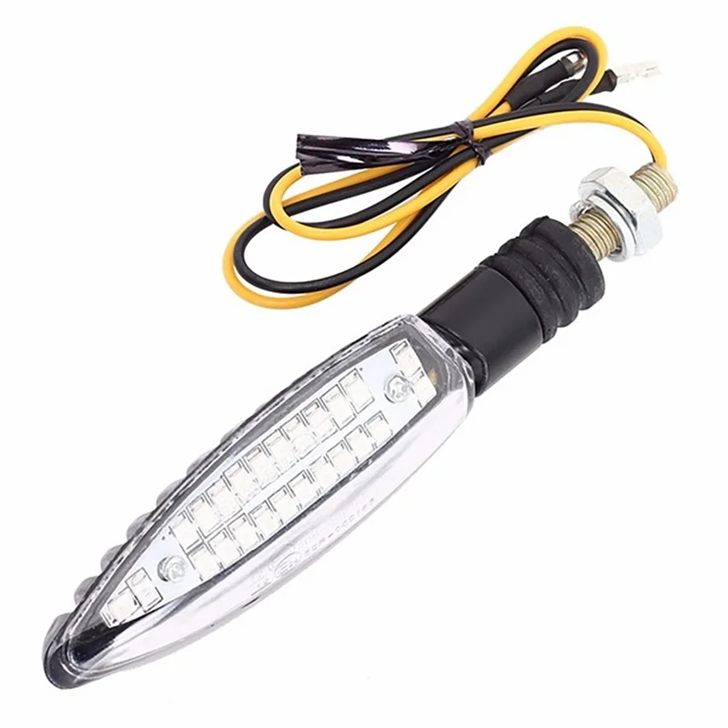 Motorcycle Turn Signal LED Light E24 Flowing Water Blinker Flashing ...
