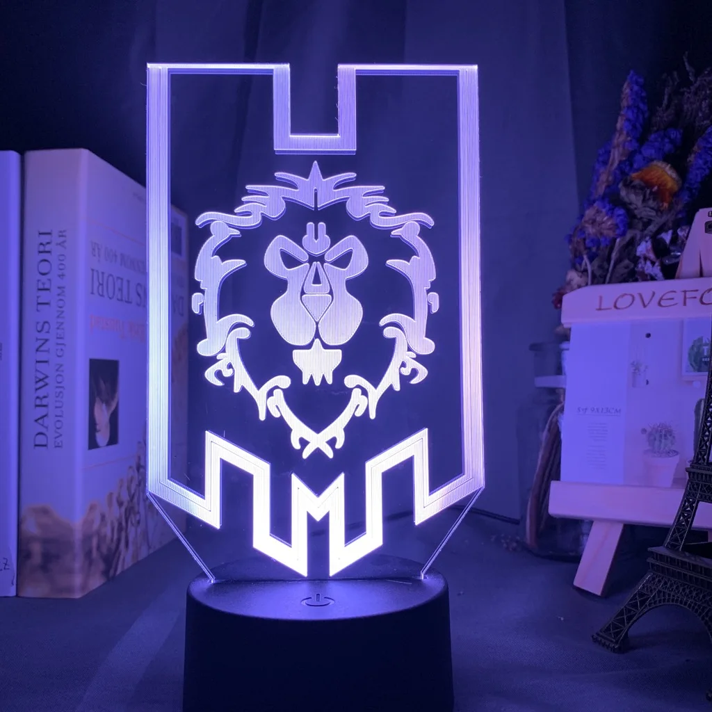 Lighting Home & Living World of Warcraft,WoW,3D Acrylic Night Light ...