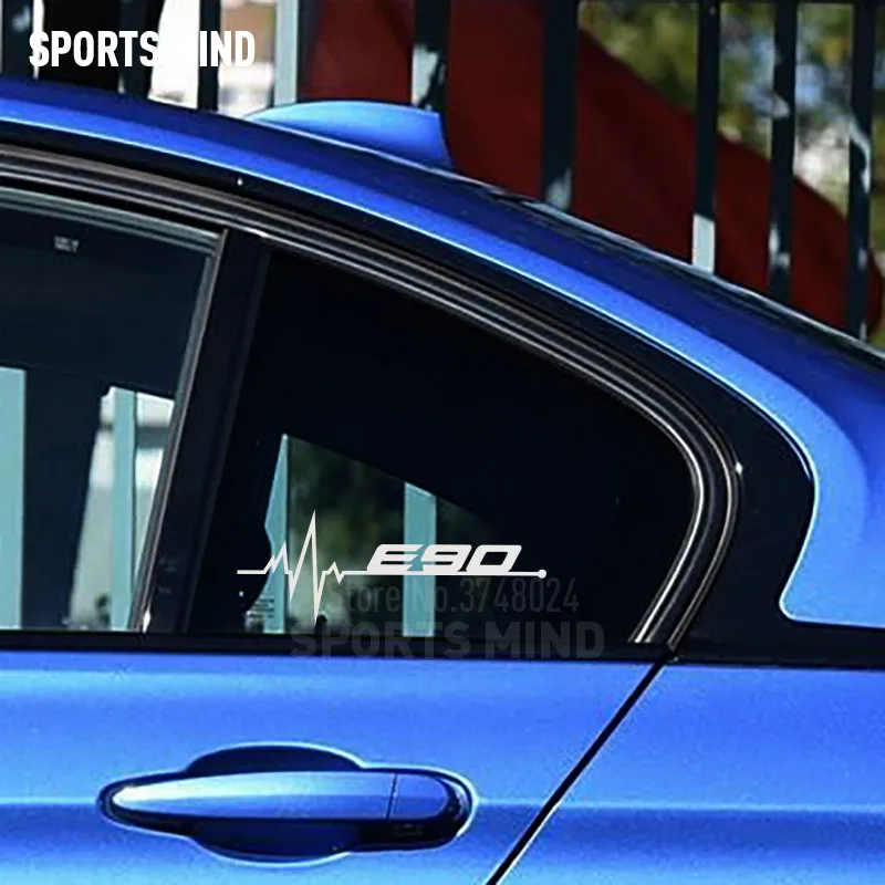 5 Pairs Vinyl Car Decals Stickers For BMW E46 E39 E90 E60 E36 F30 F10 ...