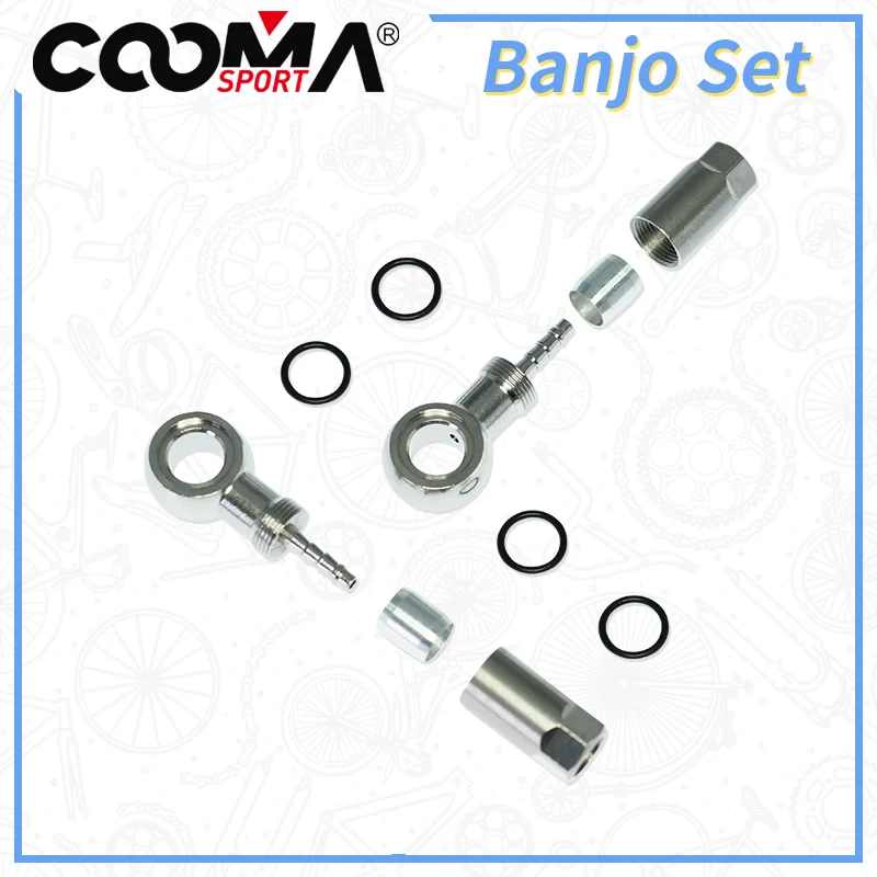 Bike Disc Brake Banjo Connector for Shimano, AVID, SRAM, Formula Brake ...
