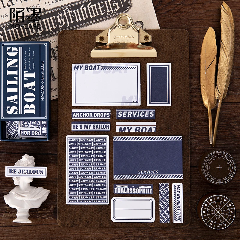 60 шт упак перезаписываемый брелок для Diy Дневник Стикеры S Винтаж Стиль этикетка для