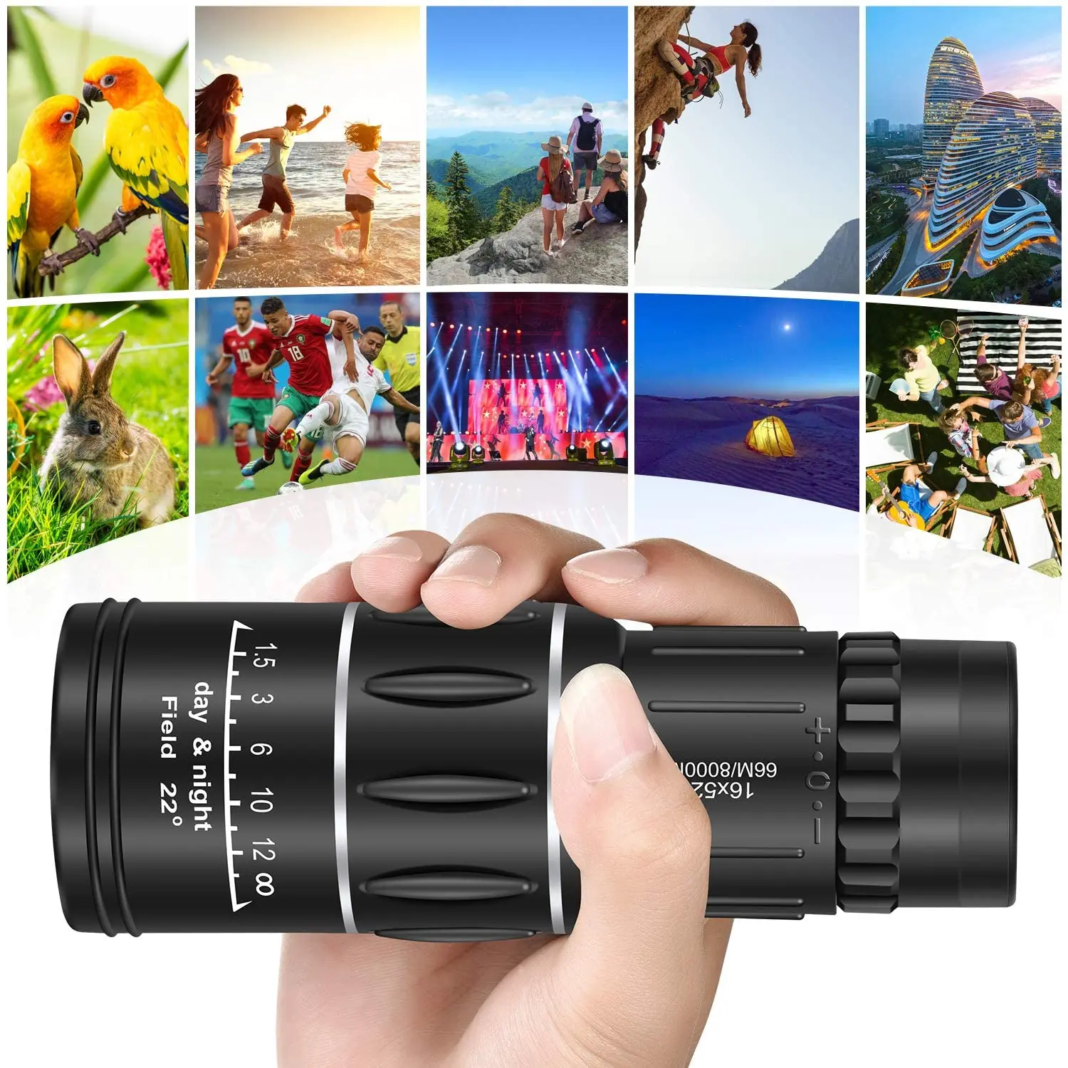 Powerful-16x52-Monocular-Shimmer-Night-Vision-Telescope-Optical ...