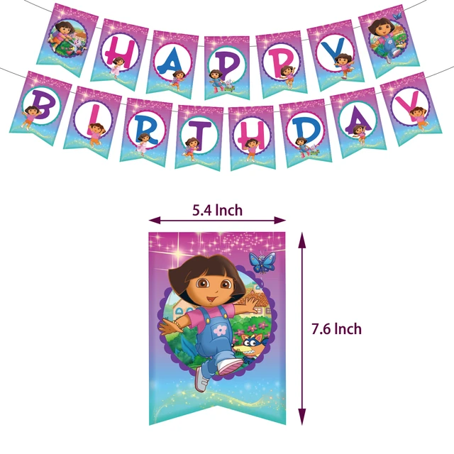 Dora The Explorer Birthday Banner