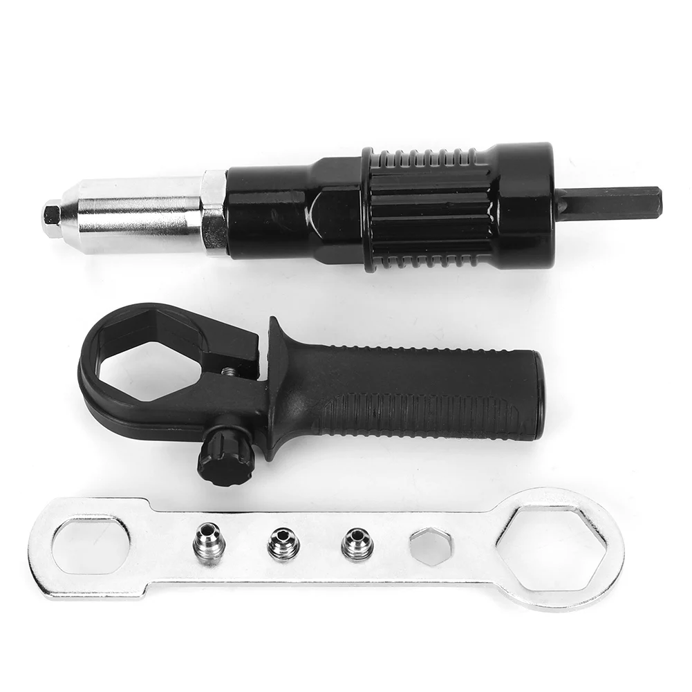 Rivet Gun Adapter Insert Set Durable High Hardness Alloy Steel Electric ...