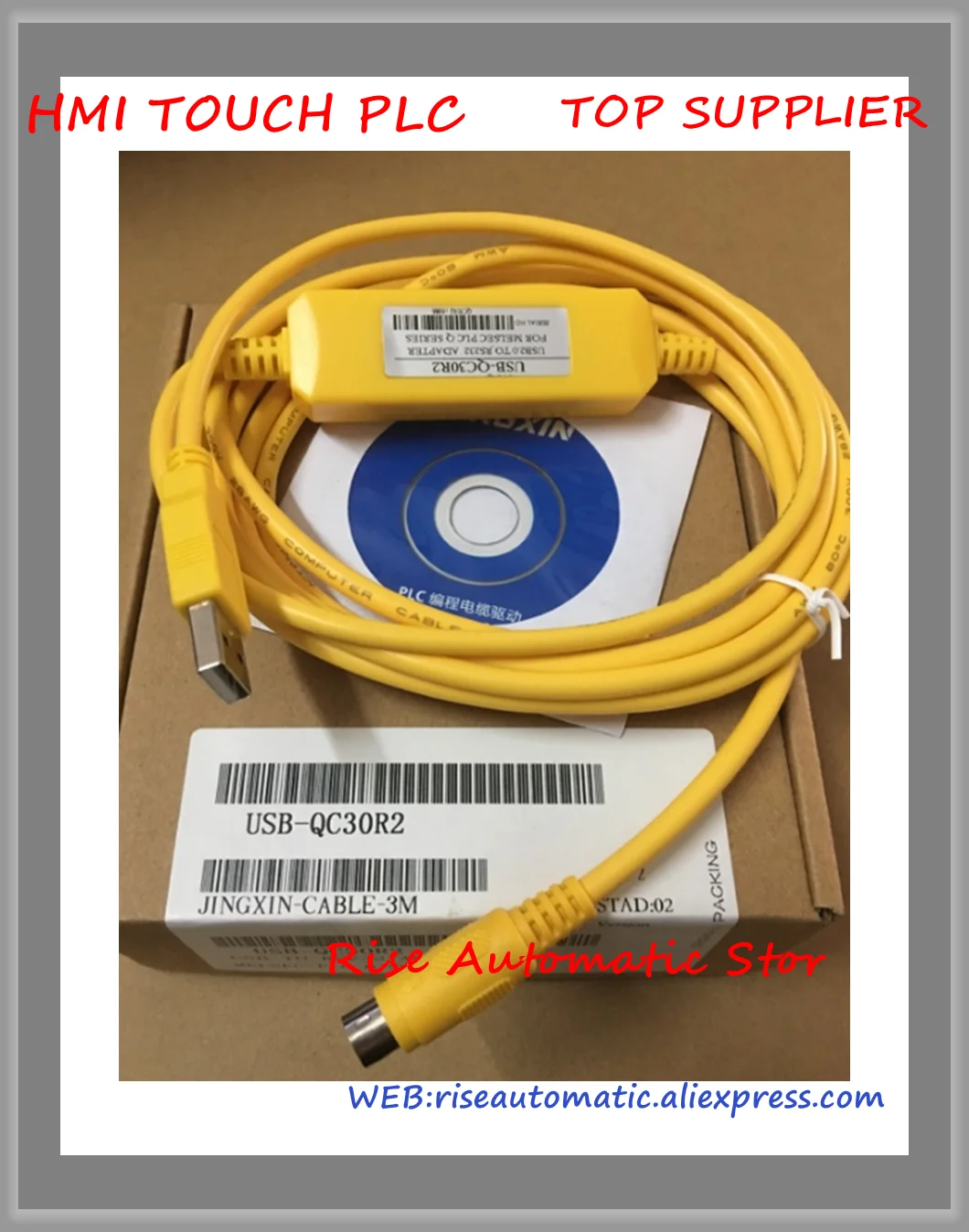 Interface-PLC-USB-QC30R2-USB-RS232-Programming-Adapter-For-Q-Series ...