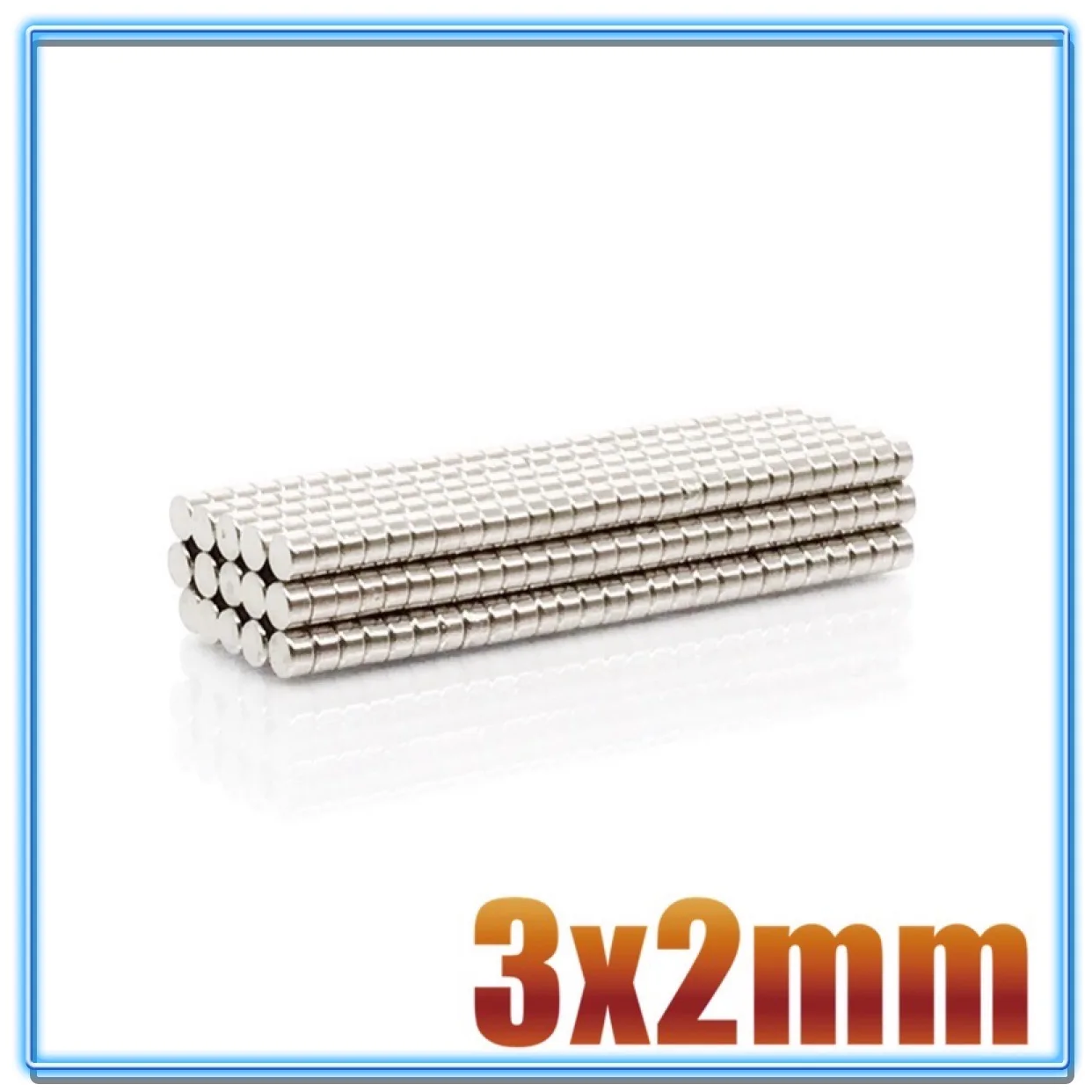20~5000pcs 3x2 Search Minor Diameter Magnet 3mm x 2mm Bulk Small Round ...