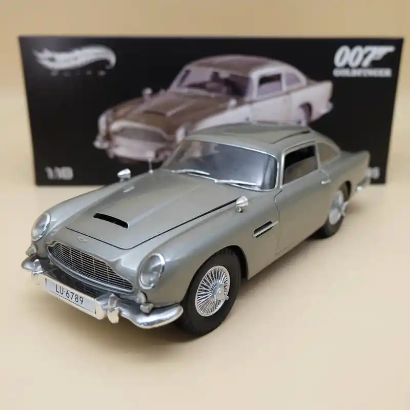 1:18 Aston Martins DB5 Goldfinger 007 JAME BOND BLY20 Diecast Toys Models Car Gifts| | - AliExpress