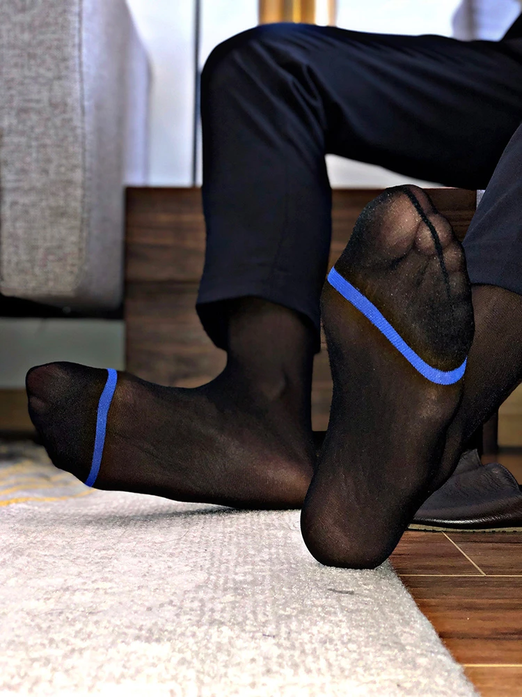 Tube Socks Male Dress Socks Gifts Sheer Socks Exotic Formal Wear Ultra ...