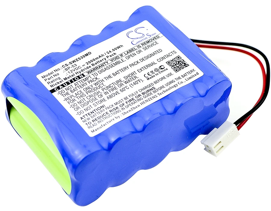 Replacement-Battery-for-Smiths-Corporation-TOP-5300-oben-Spritzenpumpe ...