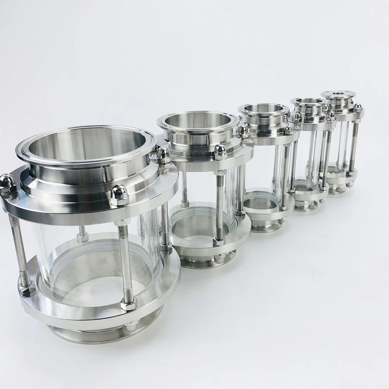 4"(102mm)od119 High Quality Flow Sight Glass Dioptr Sight Tower Sight ...