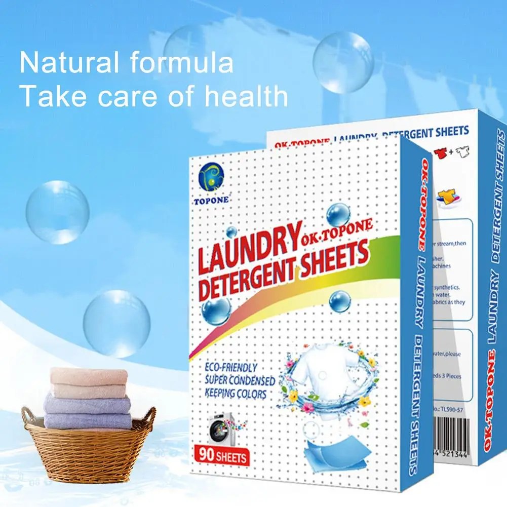 Laundry-Detergent-Sheets-90-piece-Nano-concentrated-Detergent-Washing ...