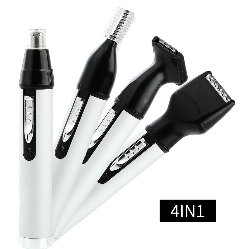 Electric Nose Ear Trimmers Nose Hair Trimmer 4 In 1 Multi-functional ...