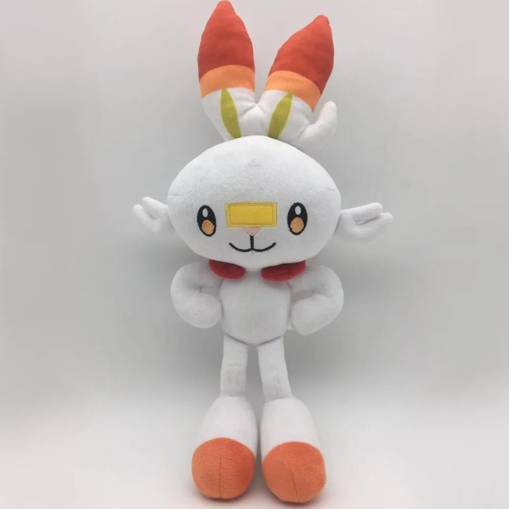 Sobble Scorbunny Grookey Cartoon Elf Pokemon Figure Plush Soft Stuffed ...
